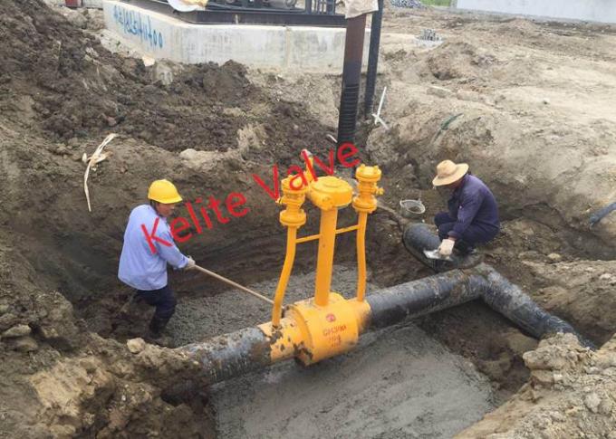 Fire Safe Low Temperature Valves , Lip Seal Ball Valve Extended Bonnet